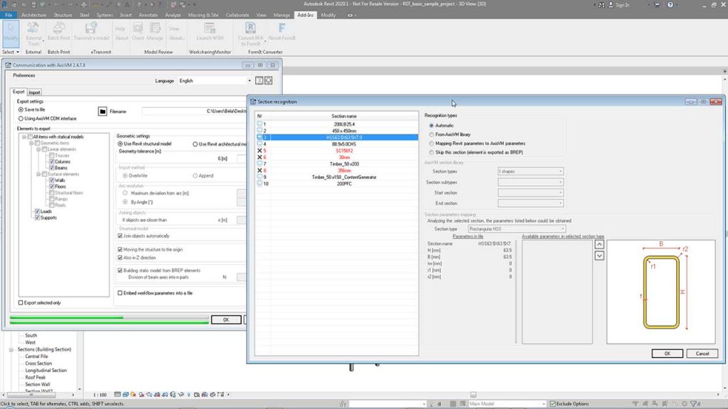 BIM collaboration - AXISVM