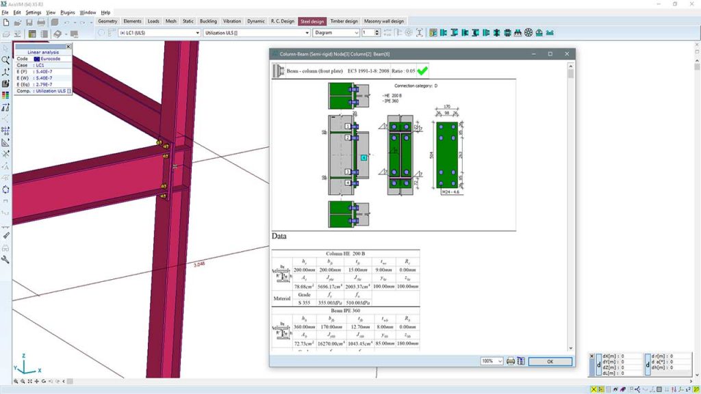 Steel structures - AXISVM