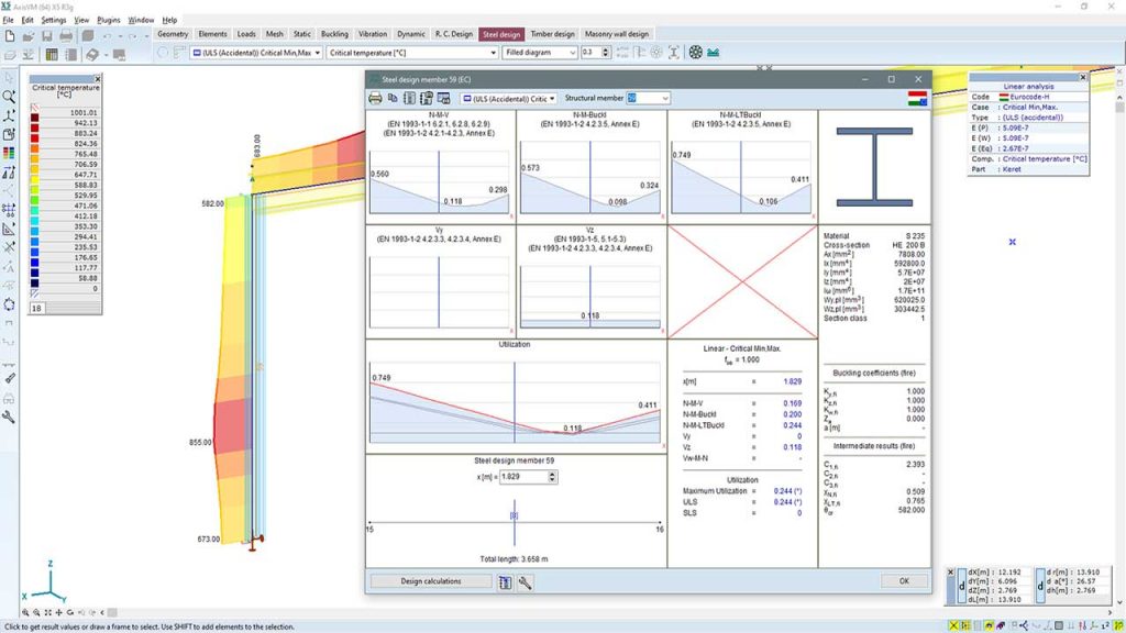 Steel structures - AXISVM
