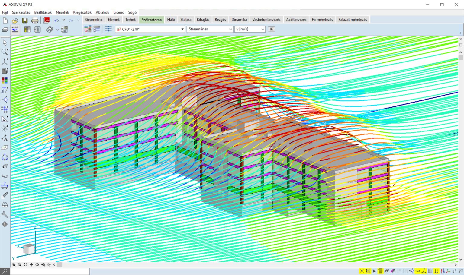 WIND module - X7 R3 AXISVM - AXISVM